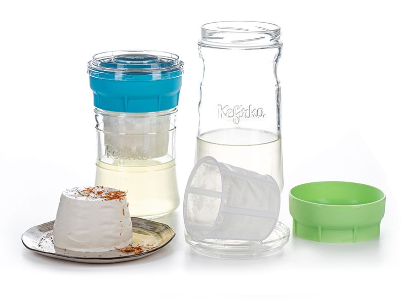 Kefirko set za izdelavo sira, 1400 ml, Kefirko Cheese maker