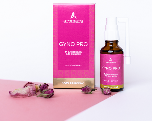 GYNO PRO 30 ml, 100% naravna olja v spreju za dnevno žensko intimno nego